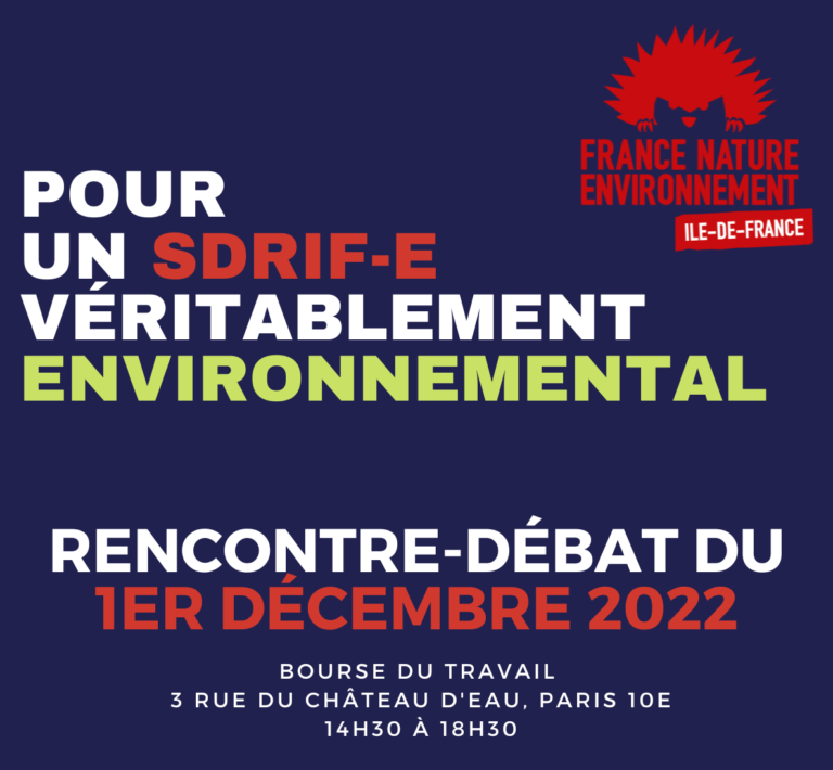 Pour un SDRIF-E véritablement environnemental – Non à la ligne 18